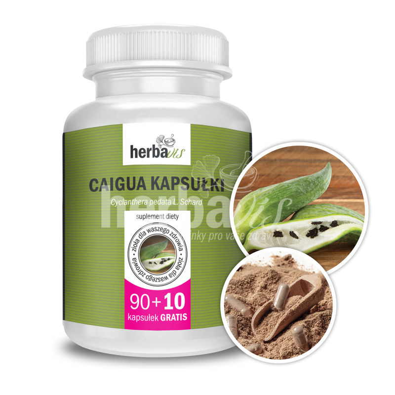 Caigua Kapsułki - pomoc w walce z nadwagą | Herbavis.pl